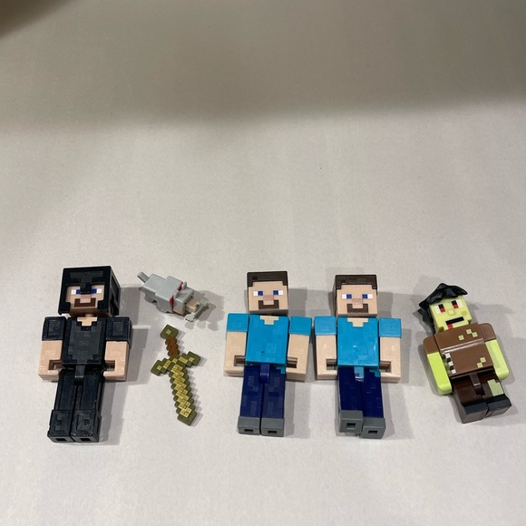 Toys | Minecraft Figures Lot | Poshmark